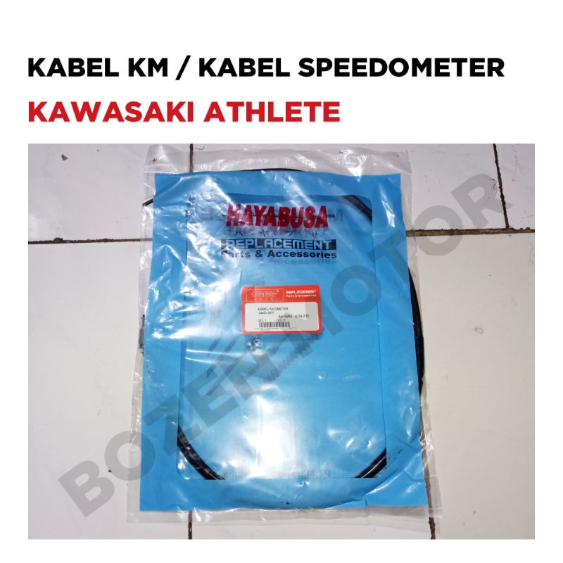 Jual Kabel KM Kawasaki Athlete / Cable Kilometer Speedometer Spidometer ...