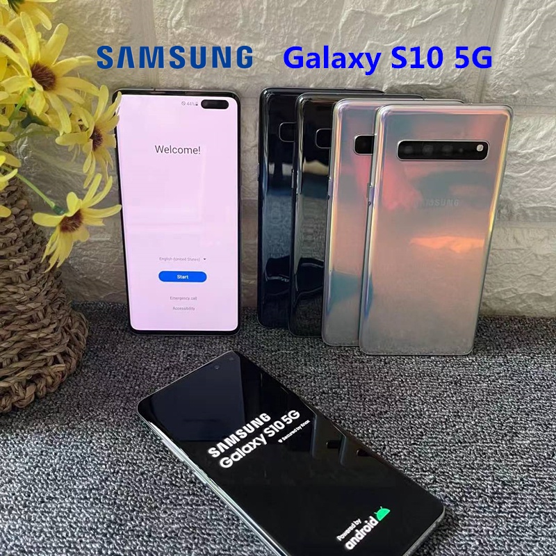 Jual [Sinyal Permanen]SAMSUNG Galaxy S10 5G Second 5G Handphone 5G Bekas Original Mulus HP 5G ...