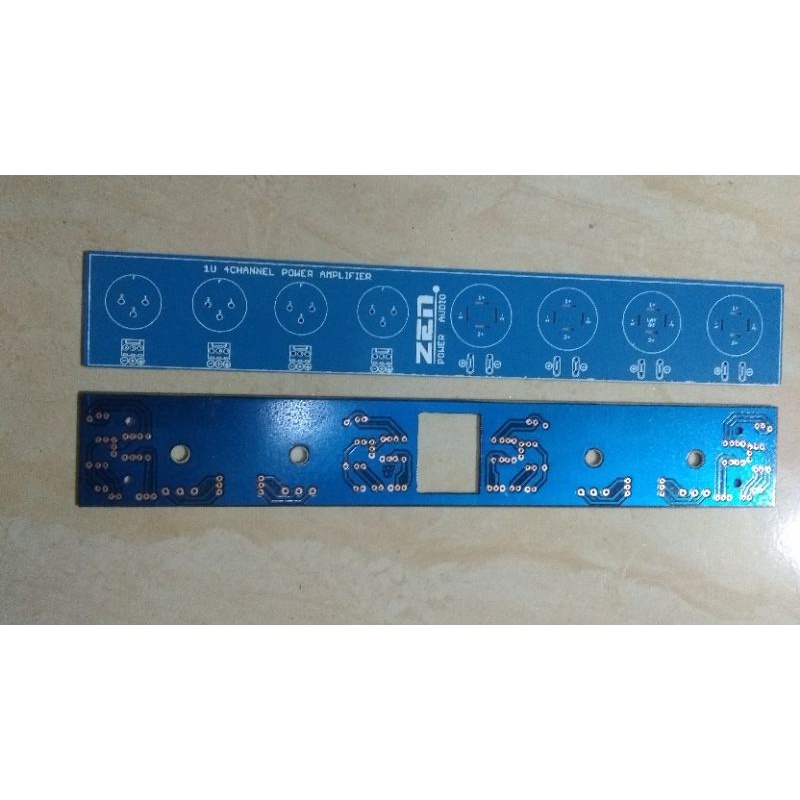 Jual Pcb panel depan blakang box 1u + 1,5u 4 channel | Shopee Indonesia