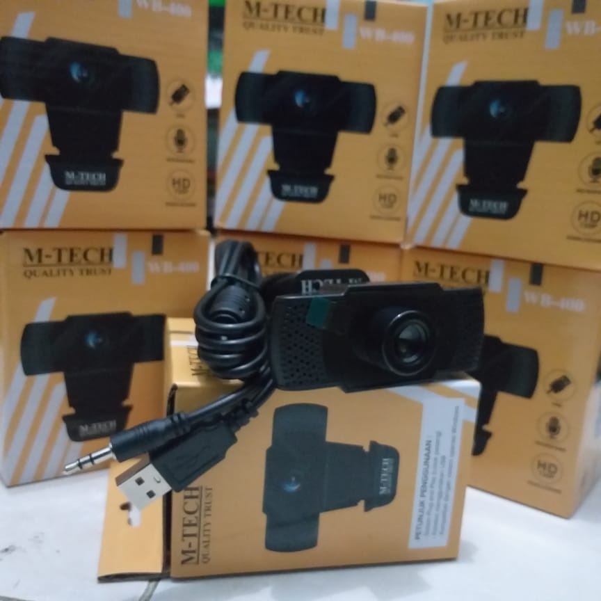 Jual Webcam Mtech WB400 / wb 400 720P Built In Microphone M-TECH Murah ...