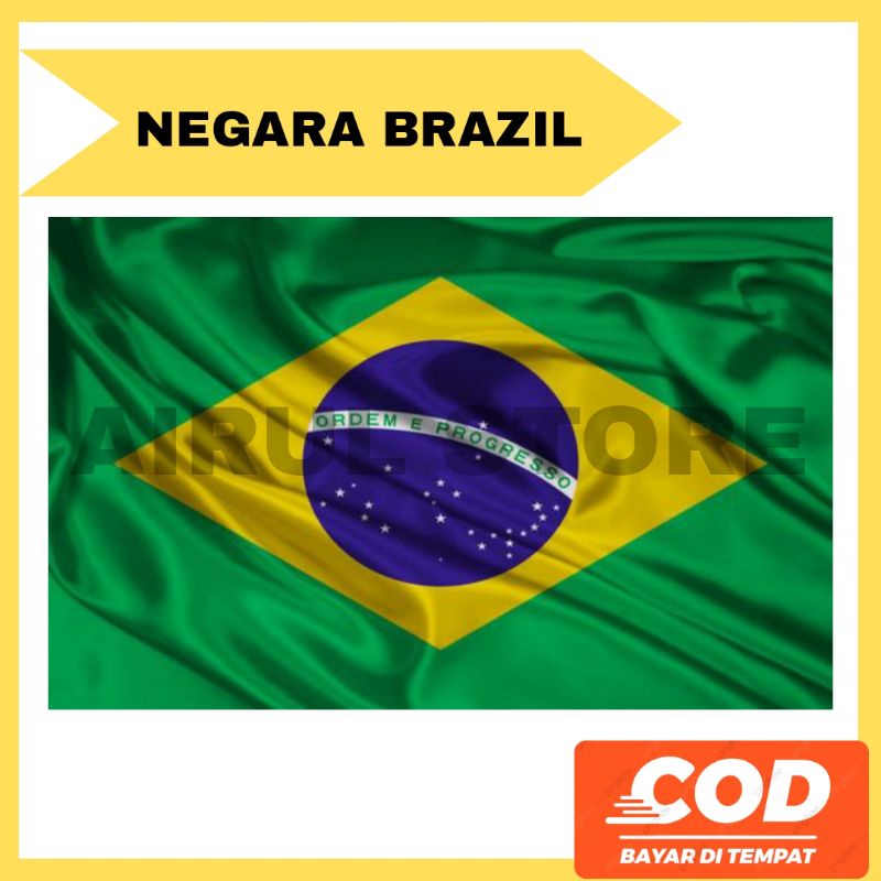 Jual BENDERA BRAZIL UKURAN JUMBO/BENDERA PIALA DUNIA | Shopee Indonesia