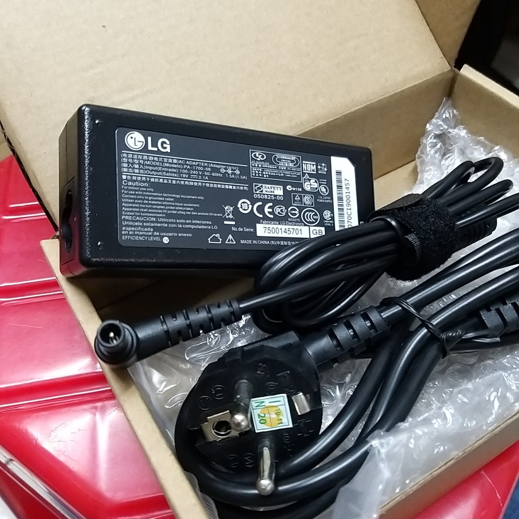 Jual Adaptor TV Monitor LG 19V-2.1A LED Tv Monitor LG 19volt-2.1Ampere ...