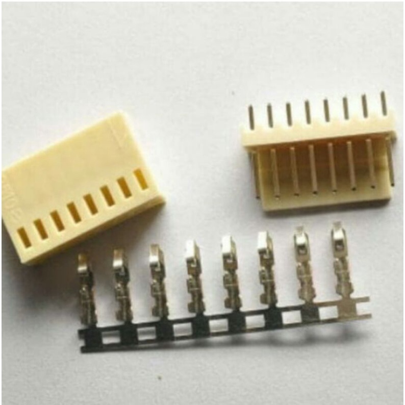 Jual Konektor Connector 8pin ST White housing 8 pin 8p 2.54mm Kaki Lurus | Shopee Indonesia