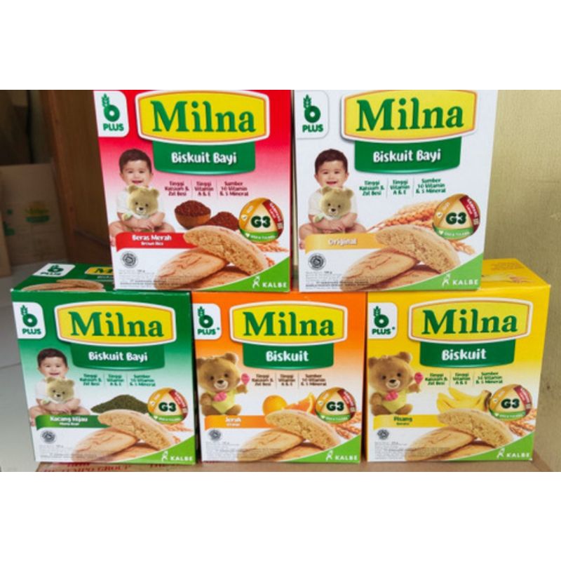 Jual MILNA BISKUT 130 G | Shopee Indonesia