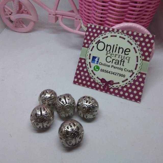 Jual Bahan craft : rondel besi besar 20mm | Shopee Indonesia