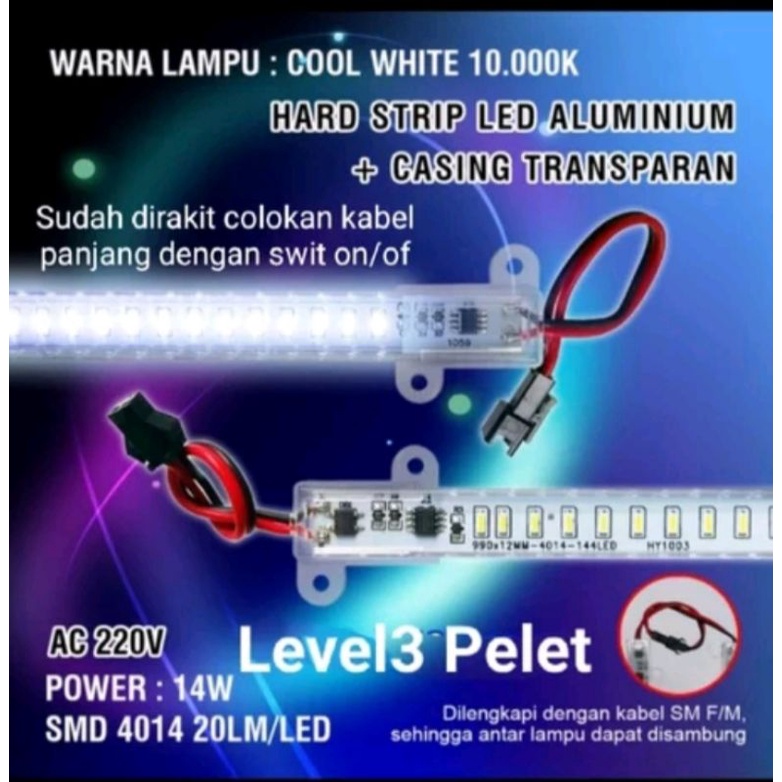 Jual Lampu LED Aquarium Etalase Ruangan Tanning Ikan dll Praktis Hemat ...