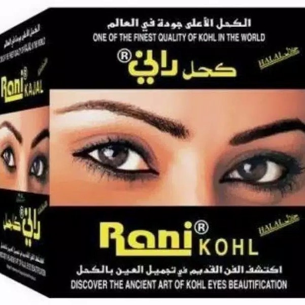 Jual Sifat Mata Celak Rani Kajal Kohl Waterproof Arab SAUDI | Shopee ...