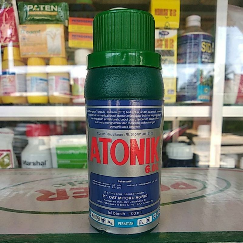 Jual Atonik 6.0L Zpt dan Pupuk Penyubur Akar Kemasan 100 ml | Shopee ...
