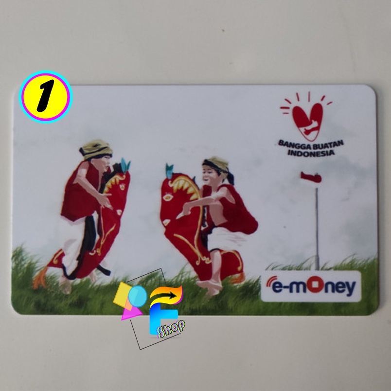 Jual Kartu eMoney eToll Mandiri edisi Bangga Buatan Indonesia | Shopee ...