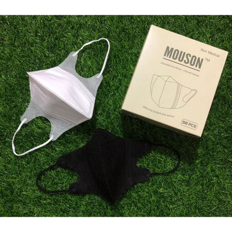 Jual Masker Duckbill Mouson 4ply isi 50pcs | Shopee Indonesia