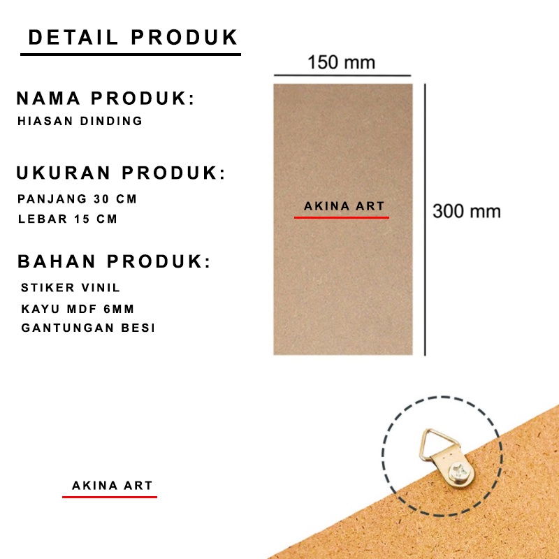 Jual Papan MDF Kayu Triplek MDF 6mm 15x30 cm | Shopee Indonesia