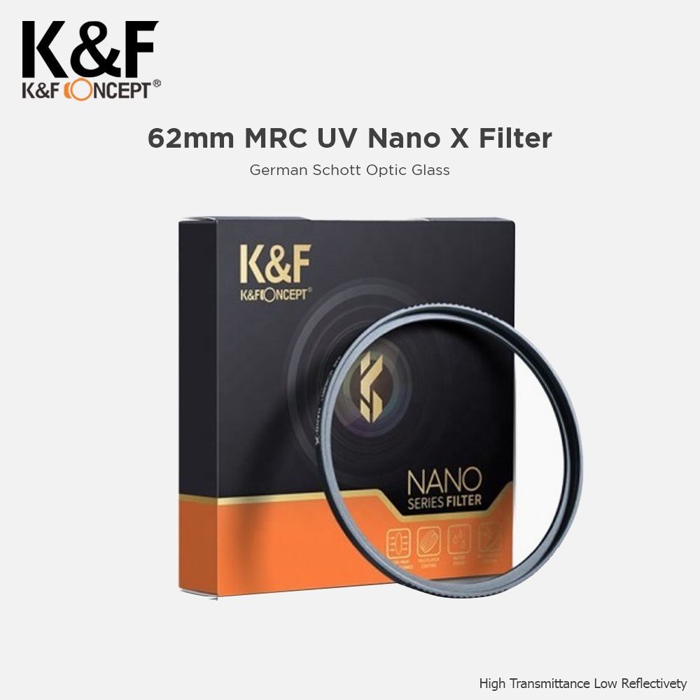 Jual K&F Concept 62mm Filter Nano-X UV Filter Multi Coating KNF Concept | Shopee Indonesia