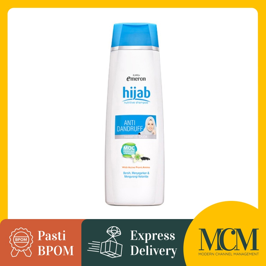 Jual Shampoo - Emeron Hijab Anti Dandruff Shampoo - 170 mL | Shopee ...
