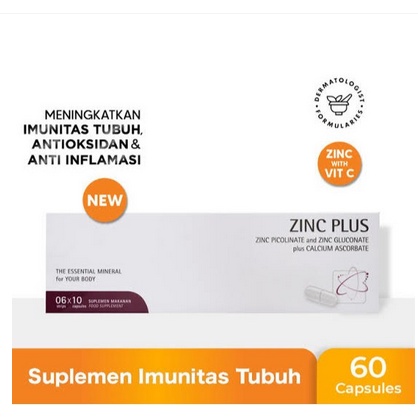 Jual Erha zinc plus zinc picolinate dan Zinc Gluconate Plus Calcium ...