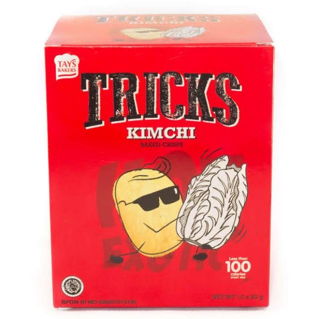 Jual TRICKS Baked Crisps KIMCHI / ORIGINAL | Shopee Indonesia