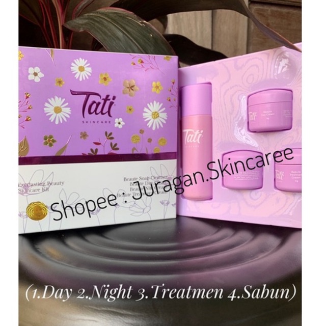 Jual PAKET CREAM TATI SKINCARE ISI 4 ORIGINAL | Shopee Indonesia