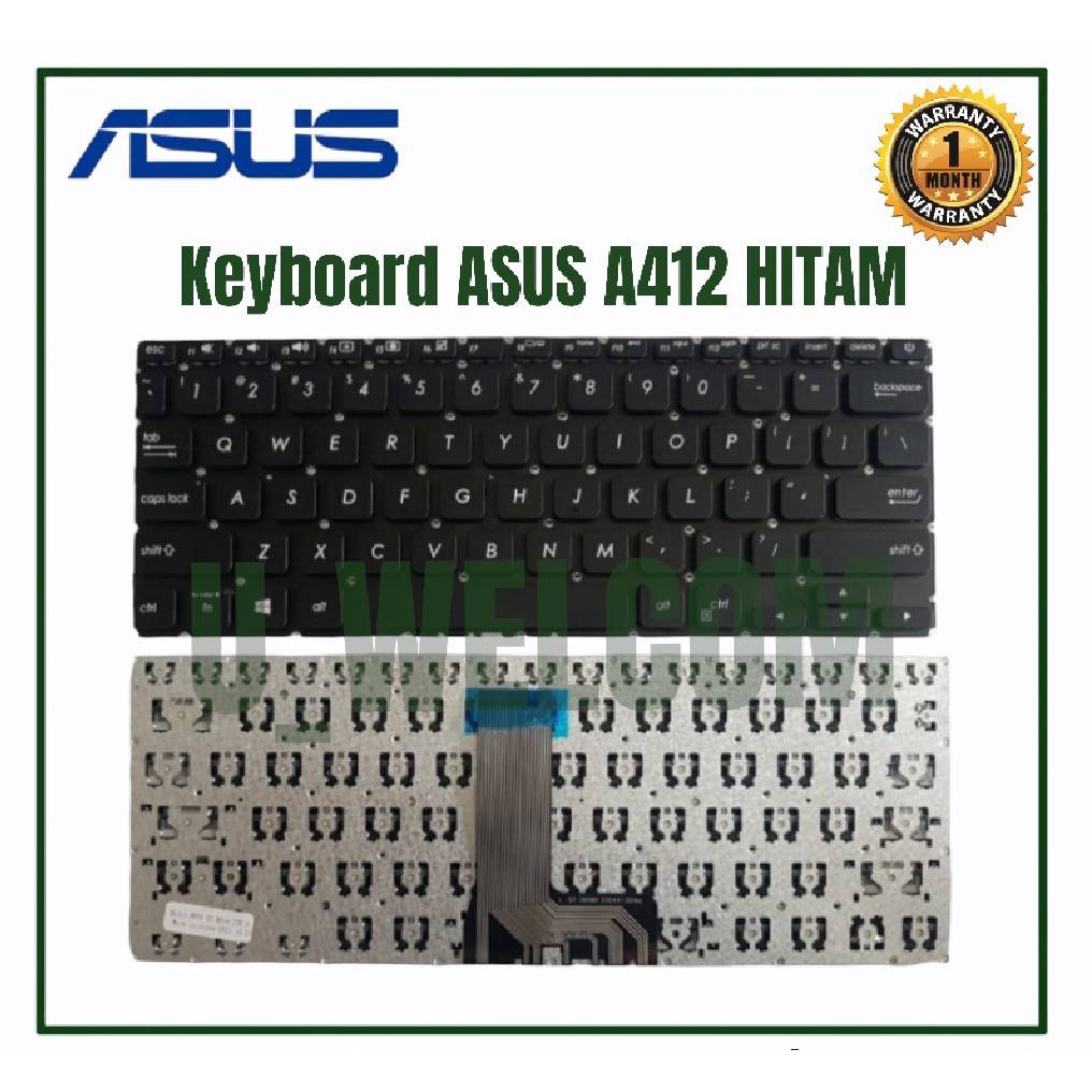 Jual KEYBOARD Laptop ASUS VIVOBOOK 14 A412 A412D A412F A412U series | Shopee Indonesia