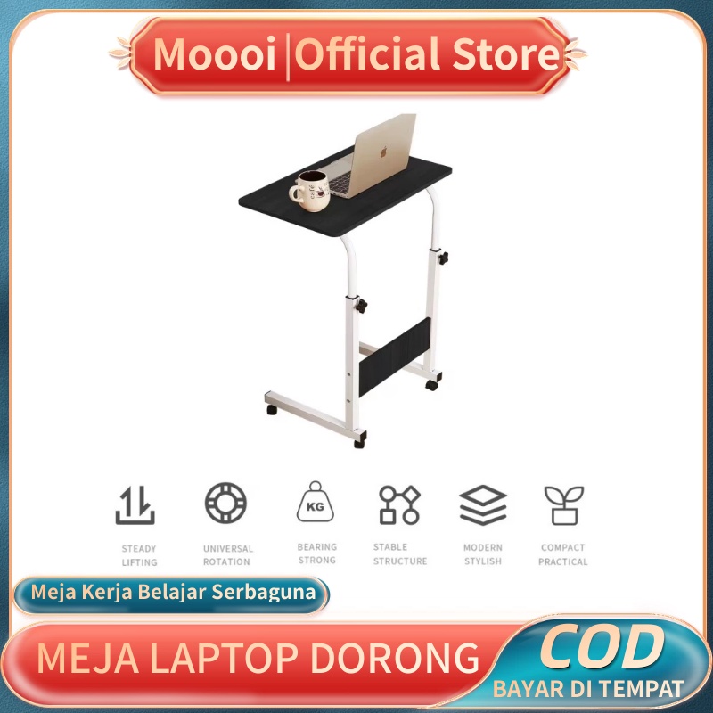 Jual MOOOI Meja Kerja Belajar Serbaguna Laptop Dorong Lipat Minimalis ...