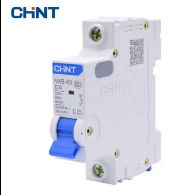 Jual MCB CHINT NXB-63 6KA 1Phase 4A | Shopee Indonesia