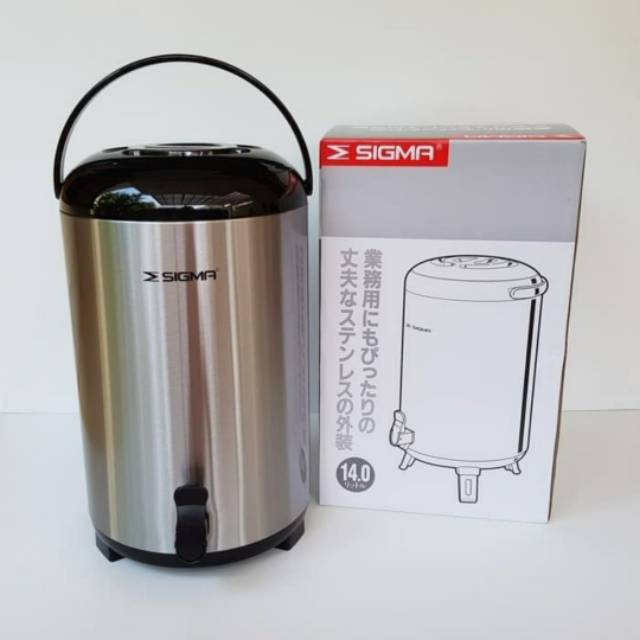 Jual Dispenser Termos Water Jug Air Panas / Dingin Sigma 14 L BPS-1400 ...