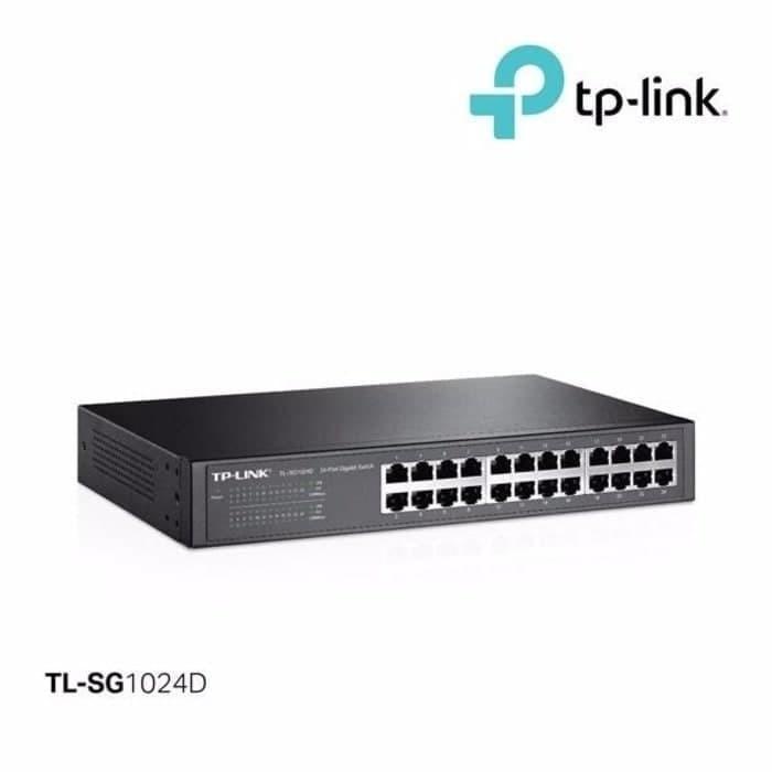 Jual TP-Link / TPLink TL-SG1024D 24-port Gigabit Switch Desktop ...