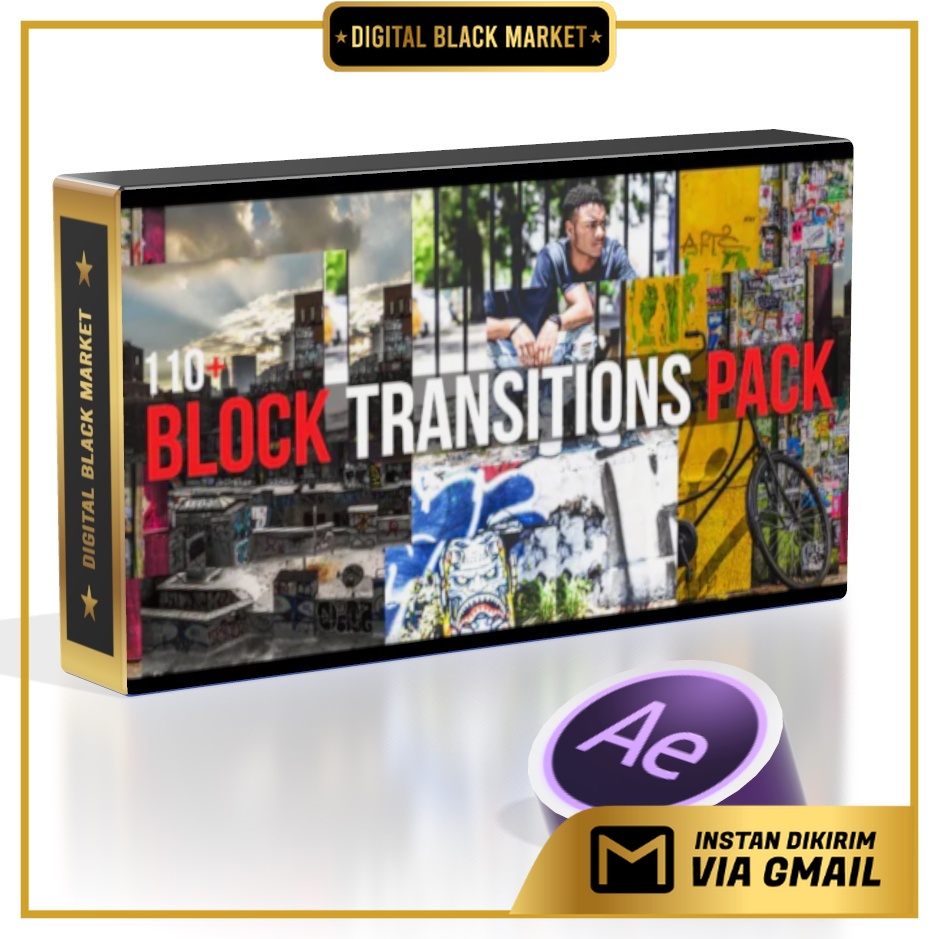 Jual Block Transitions Pack - After Effects Project Files | Shopee ...