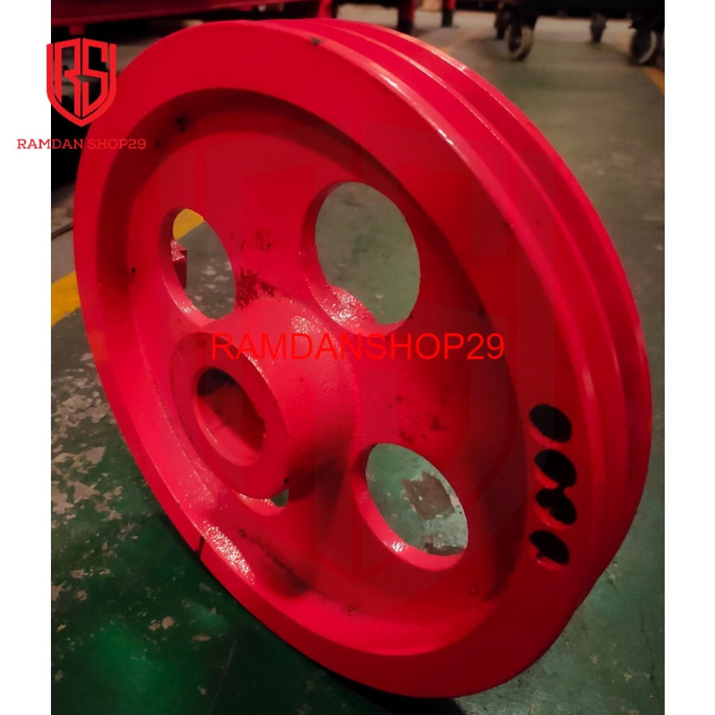 Jual Pulley Bare Fly Wheel Casting kompresor Shark atau Supershape 7.5 ...