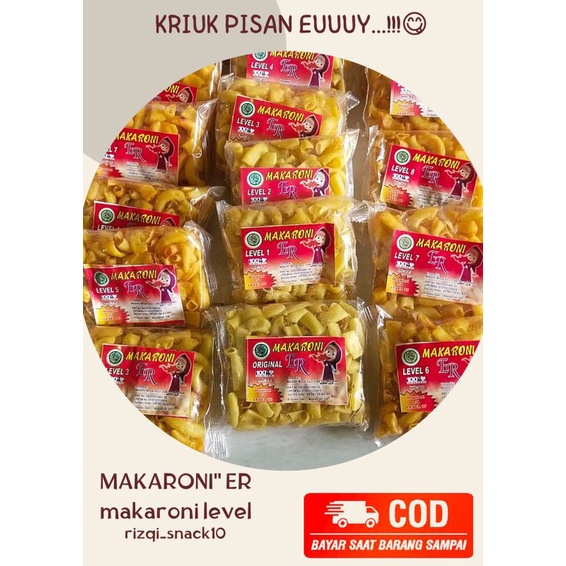 Jual MAKARONI ER LEVEL 1-10 paket hemat 10 pack | Shopee Indonesia