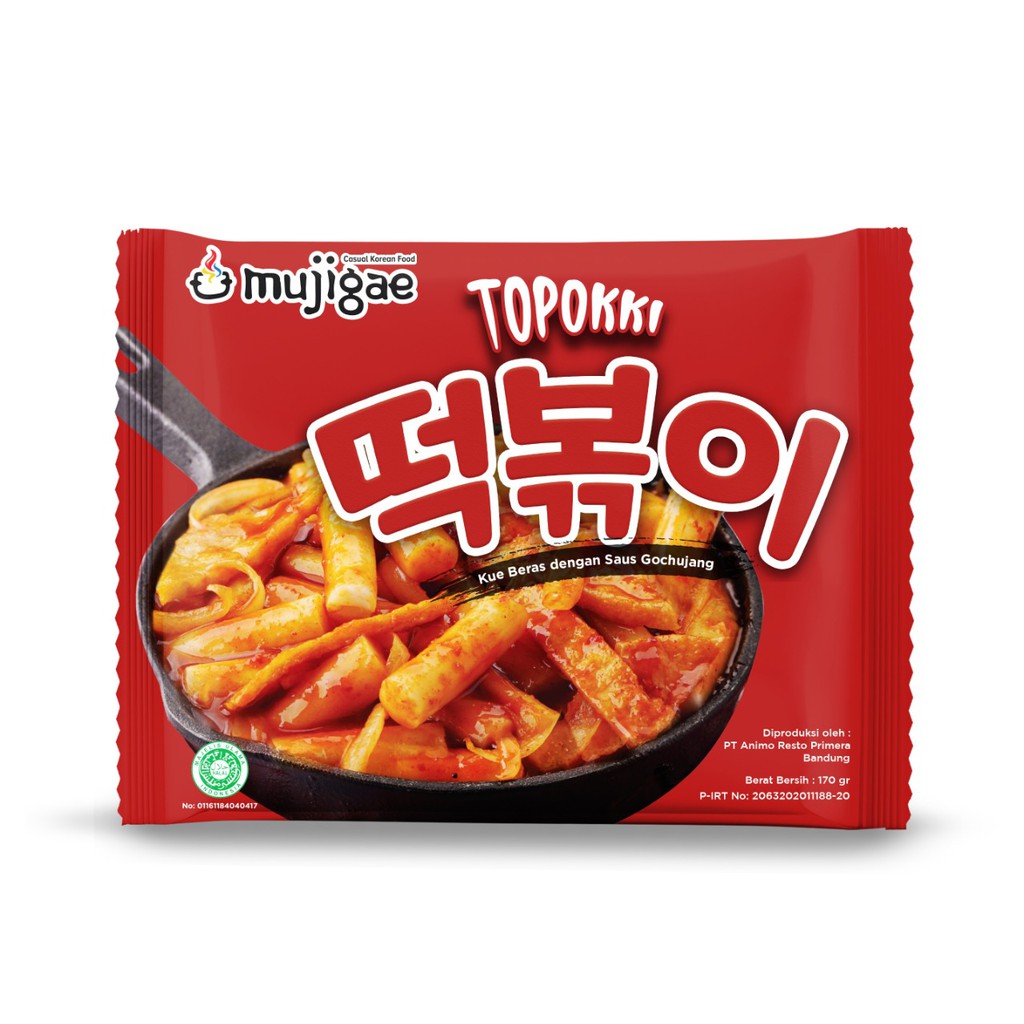 Jual Mujigae by Wonhae Topokki 170gr | Shopee Indonesia