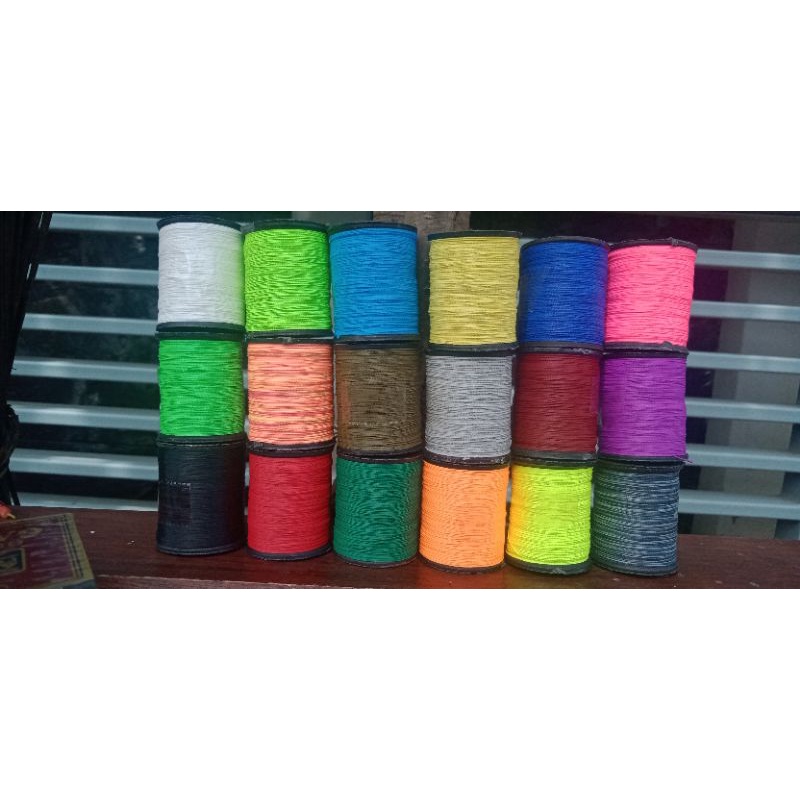 Jual benang metalik/NCP wrapping/kolong/lilit/blebet tegek/joran ...