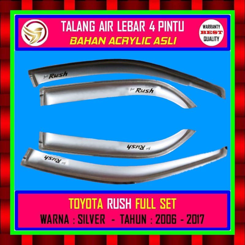 Jual TALANG AIR MOBIL - 4 PINTU FULL SET - TOYOTA RUSH - TAHUN - 2006 ...