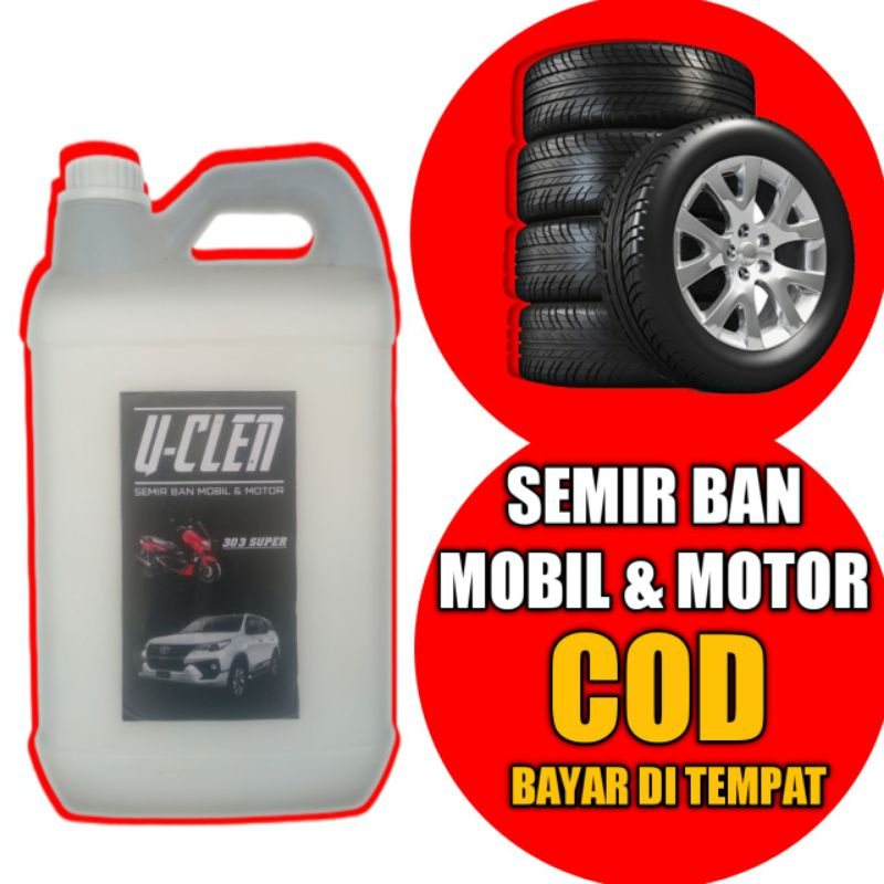 Jual SEMIR BAN MOTOR DAN MOBIL KUALITAS FREMIUM 5 LITER | Shopee Indonesia