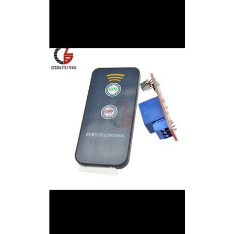 Jual Modul Relay DC 12 V 1 Channel Dengan Remote Control Infrared ...