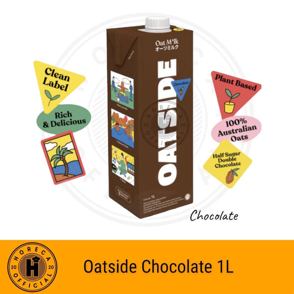 Jual OATSIDE DRINK MILK 1000ML / MINUMAN SUSU OAT 1 LITER | Shopee ...