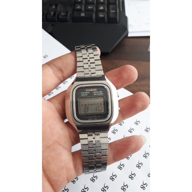 Jual jam Casio Casiotron Rare item Langka Jadul | Shopee Indonesia