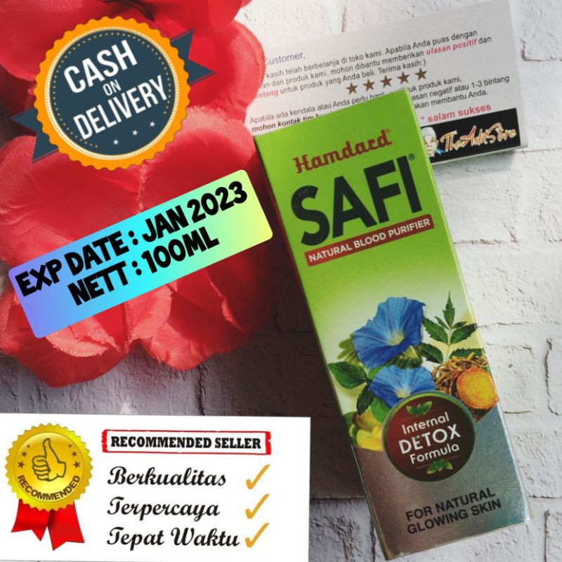 Jual AYURVEDIC Natural Blood Purifier SAFI by Hamdard 100ml / Detox ...