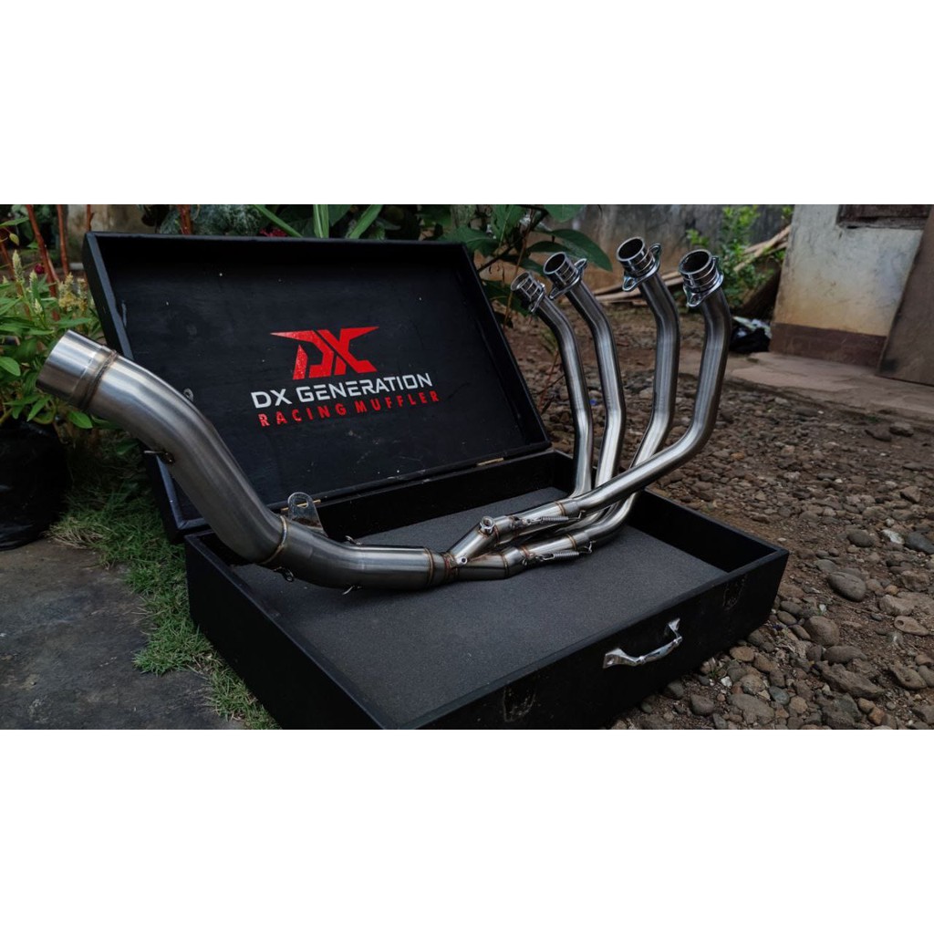 Jual Knalpot CONICAL Stainless DX Generation Racing Fullsystem | Shopee ...