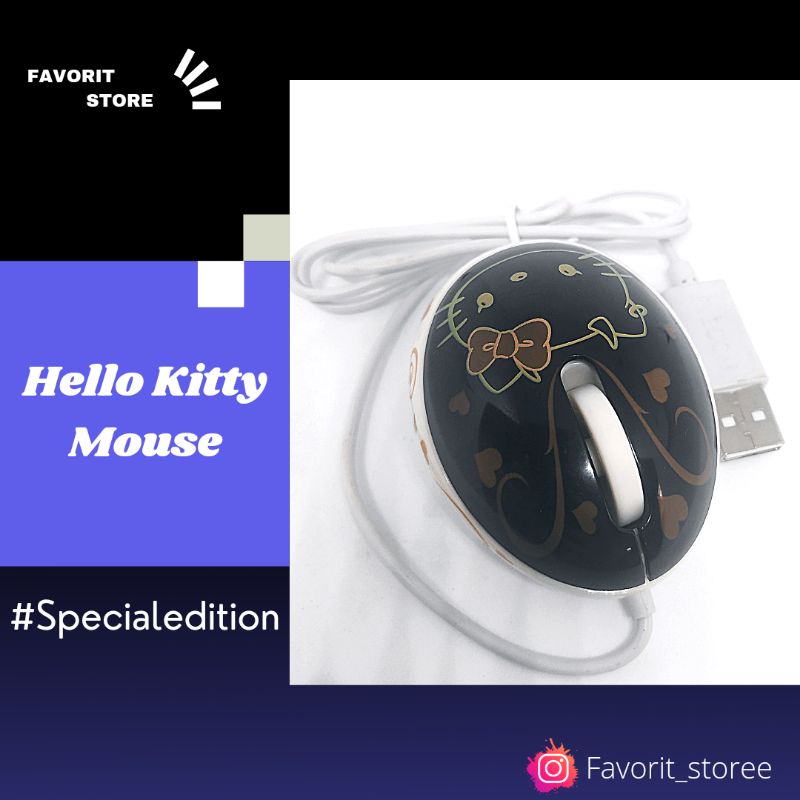 Jual Mouse Kabel Hello Kitty | Shopee Indonesia