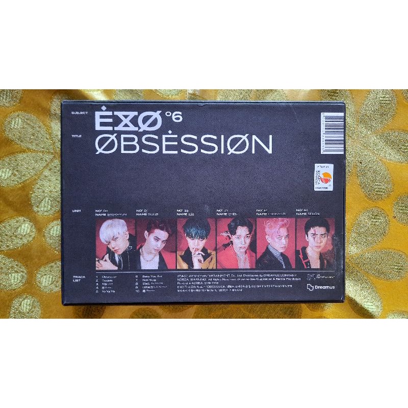 Jual Album EXO Obsession (only + FP) | Shopee Indonesia