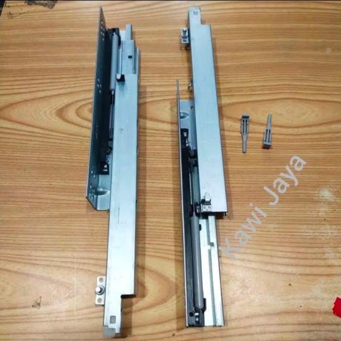 Jual Rel Laci Tandem Hidrolis Huben Elco Full Extension BUKAN Blum ...