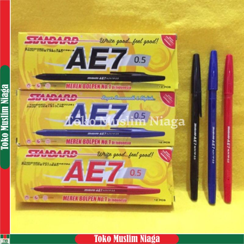 Jual Pulpen standard AE7 0.5mm (1 pcs) | Shopee Indonesia