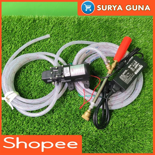 Jual Pompa Air DC 12V Tekanan Tinggi Pompa Air Cuci Motor | Shopee ...