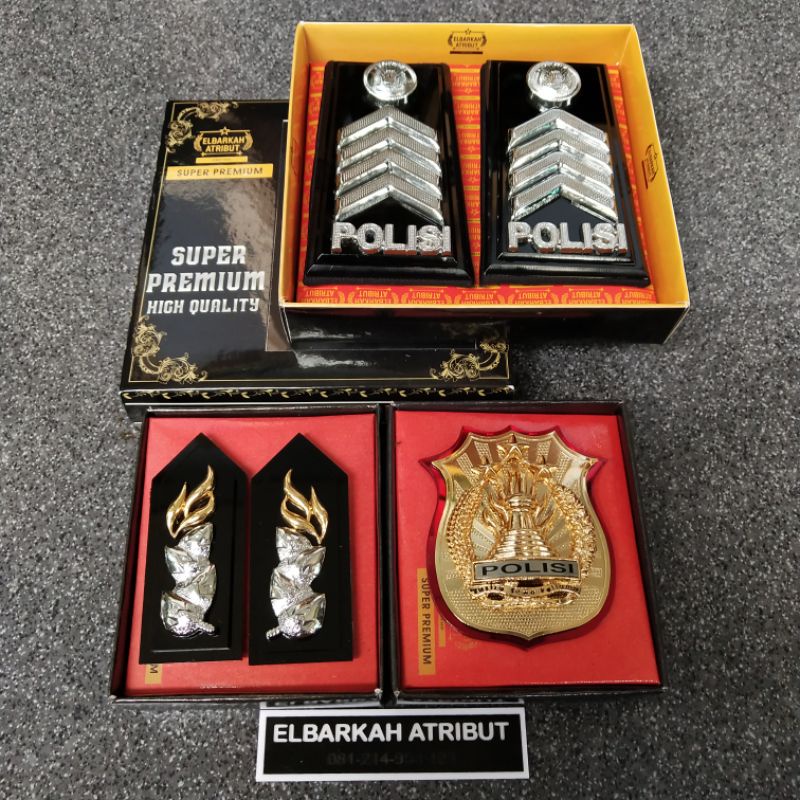 Jual SATU PAKET PANGKAT + MONOGRAM + KEWENANGAN BRIPDA BRIPTU BRIGADIR ...
