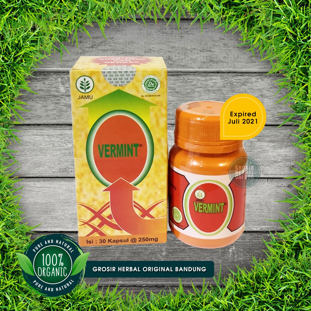 Jual Vermint 30 Kapsul Extrak Cacing Tanah Original | Shopee Indonesia
