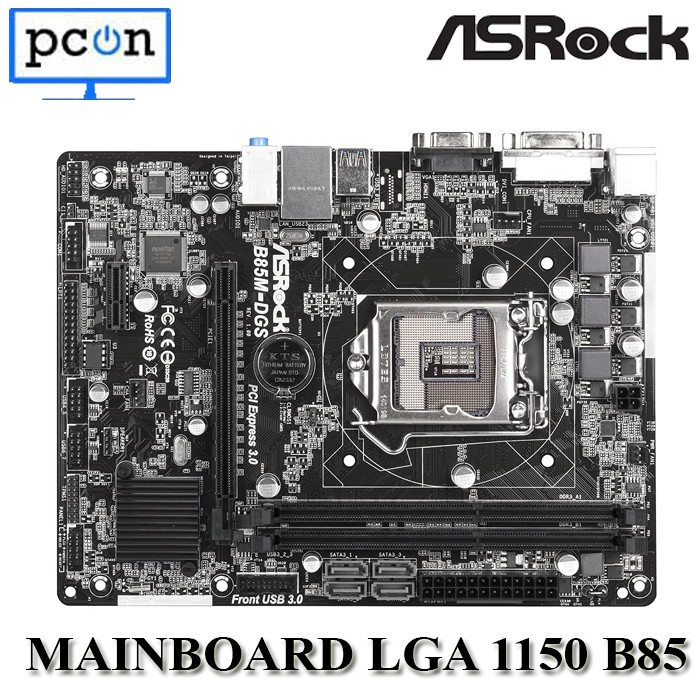 Jual Mainboard intel soket LGA 1150 B85 Asrock VGA ONBOARD | Shopee ...