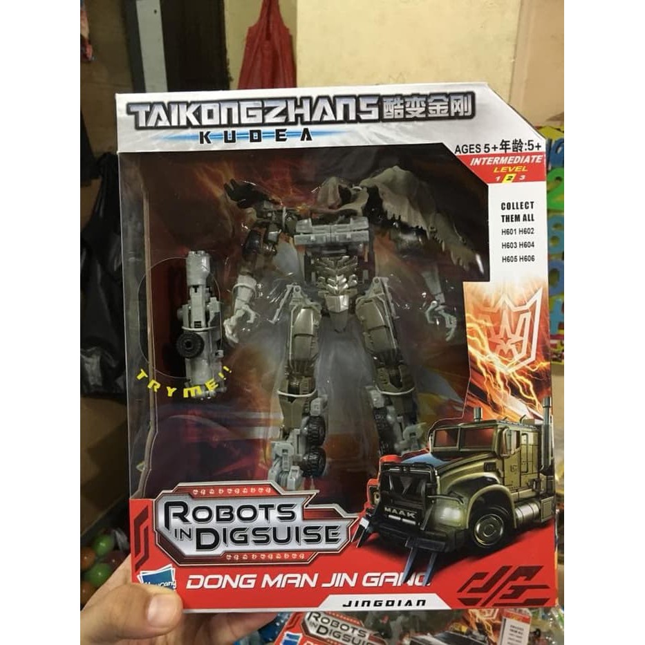 Jual Mainan Anak Robot Transformer Kudea Taikongzhans Red Spider ...