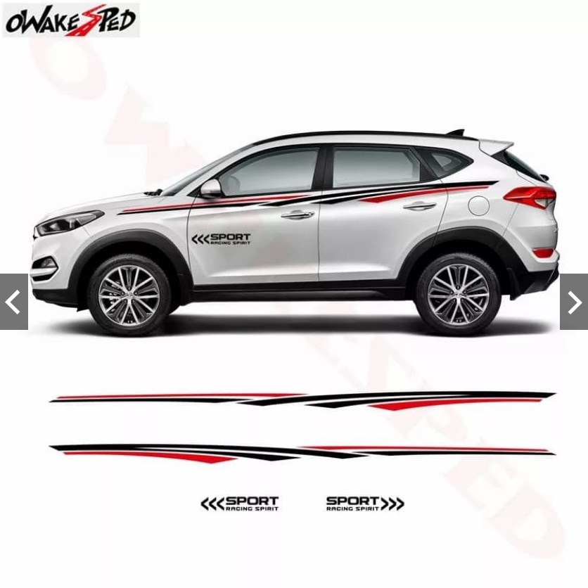 Jual Stiker Cutting List Body Stiker Mobil Hyundai Crv Hrv Terios Rush ...