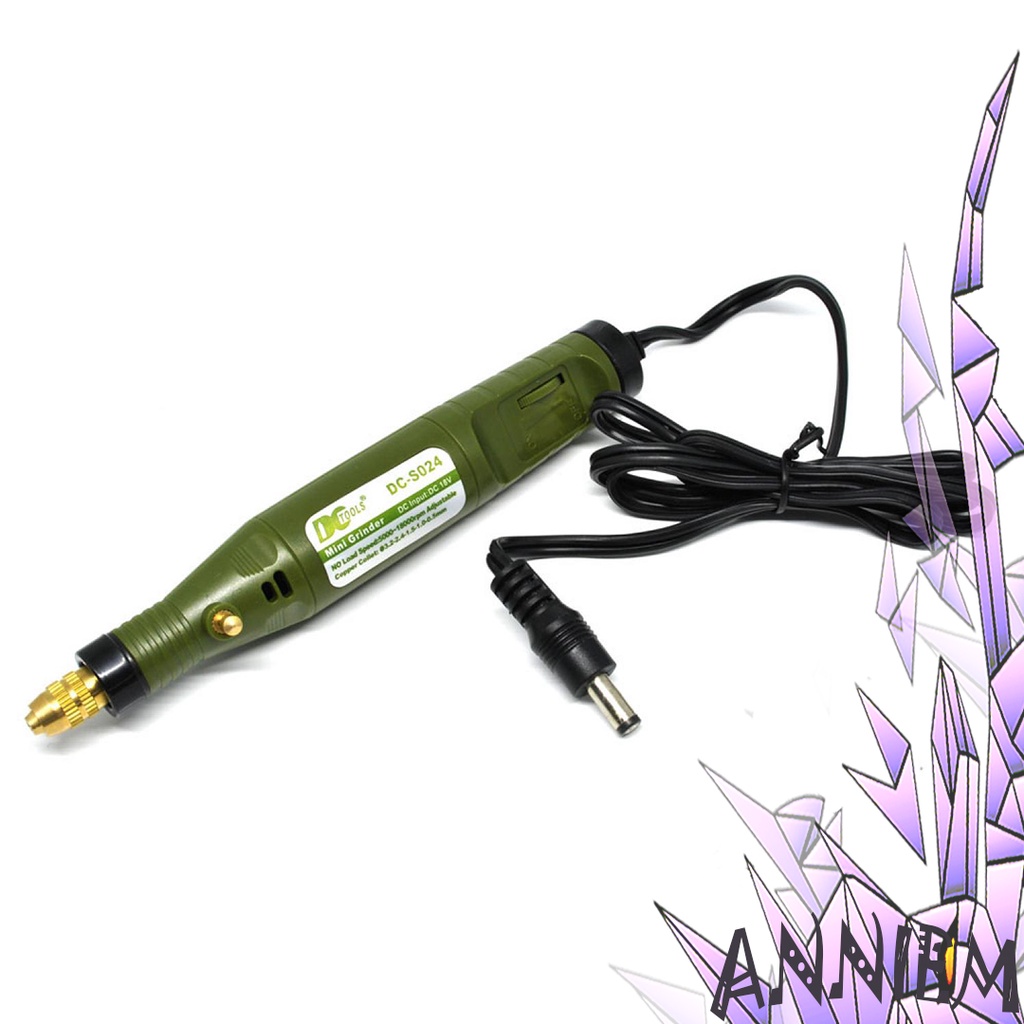 Jual Mini Grinder Set Pen Electric Mill 18000RPM 18V Mesin Bor Listrik ...