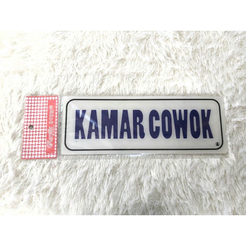 Jual Label Akrilik/Acrylic Toilet Wanita/Free Wifi/Ruang Bebas Asap ...