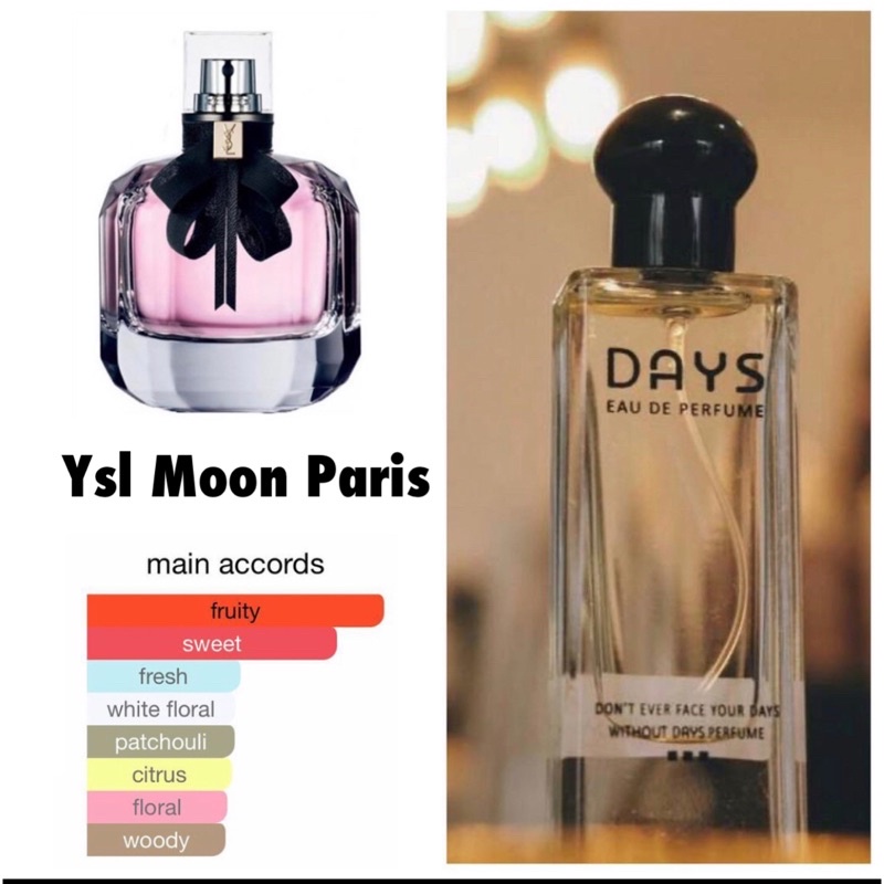 Jual DAYS PARFUME inspired by Moon Paris | Shopee Indonesia